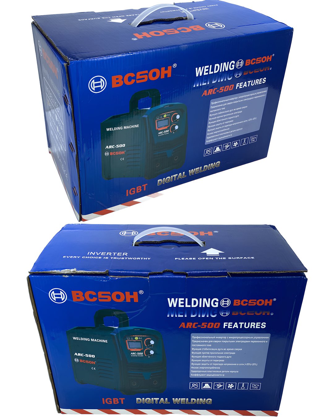 Bcsoh EEA393 ARC 500 İnverter Dijital Kaynak Makinesi ve fiyatları
