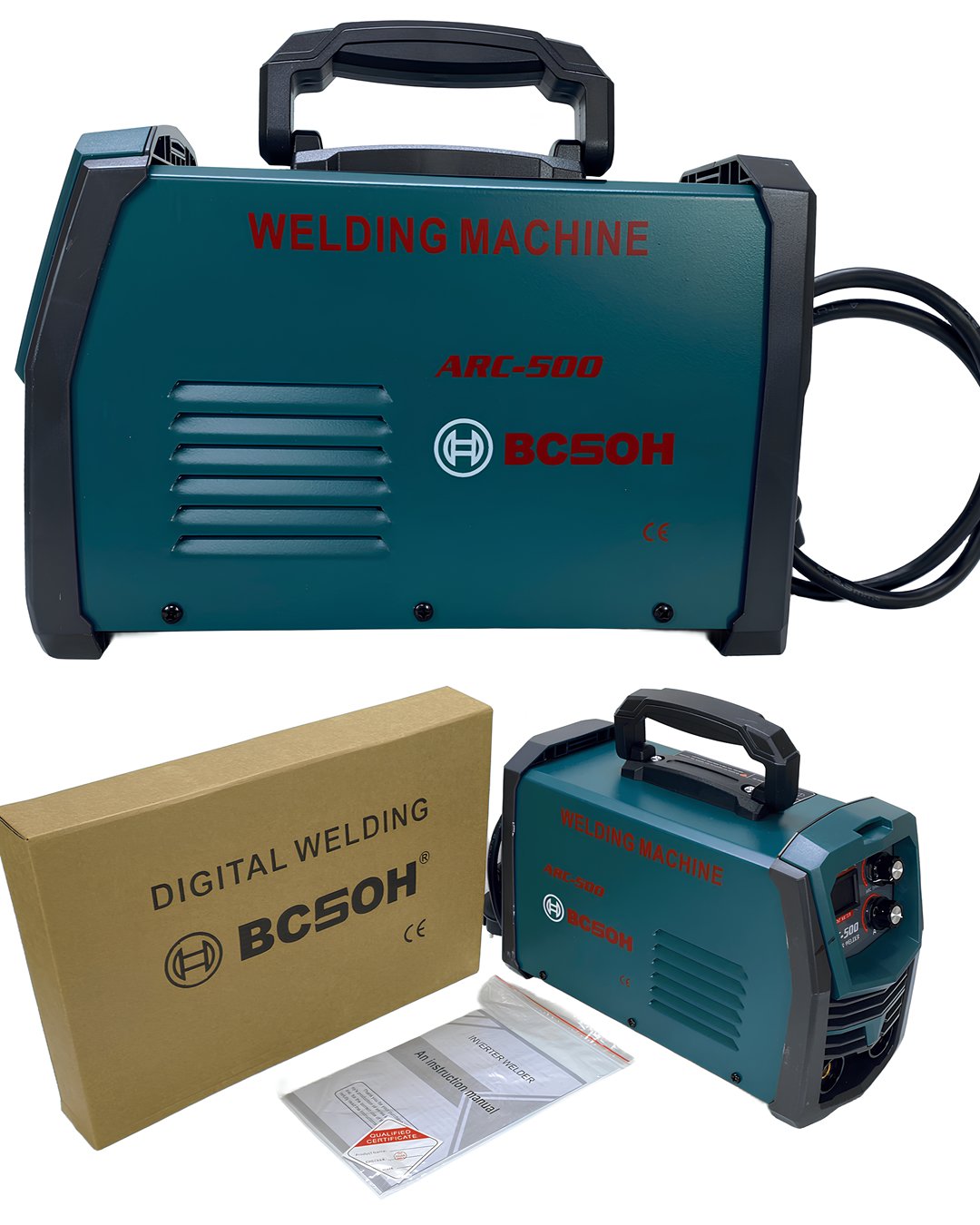 Bcsoh EEA393 ARC 500 İnverter Dijital Kaynak Makinesi ve fiyatları
