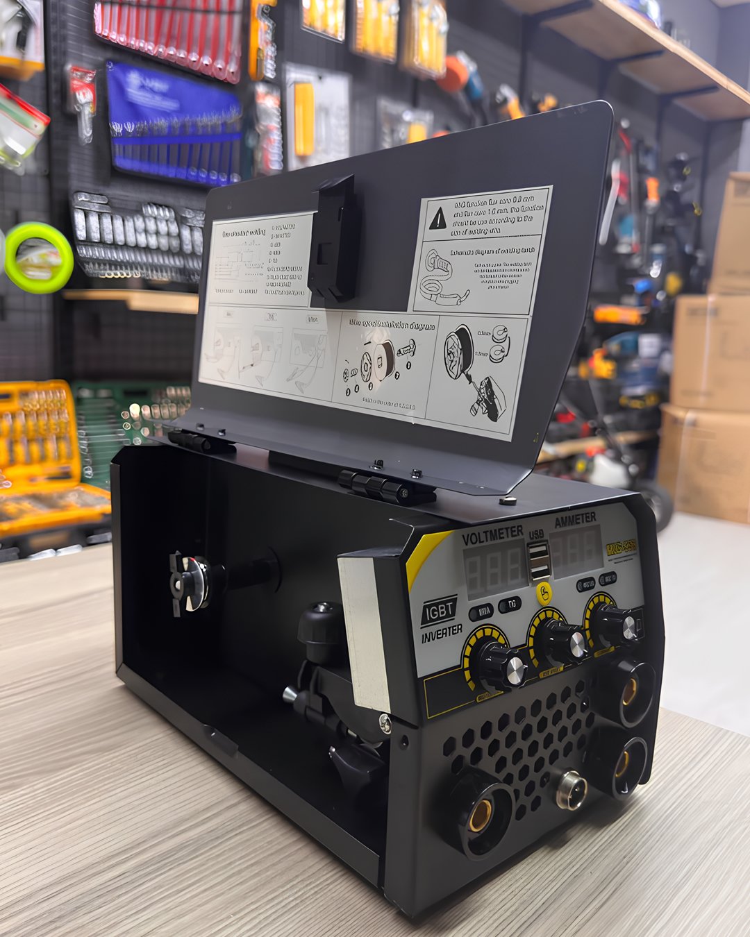 KeyaTec EEA456 Çok Fonksiyonlu TIG MMA MIG 999 Argon Kaynak Gazsız Gaz ...